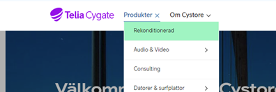 Nu kan du göra klimatmedvetna val i Cystore - Telia Cygate